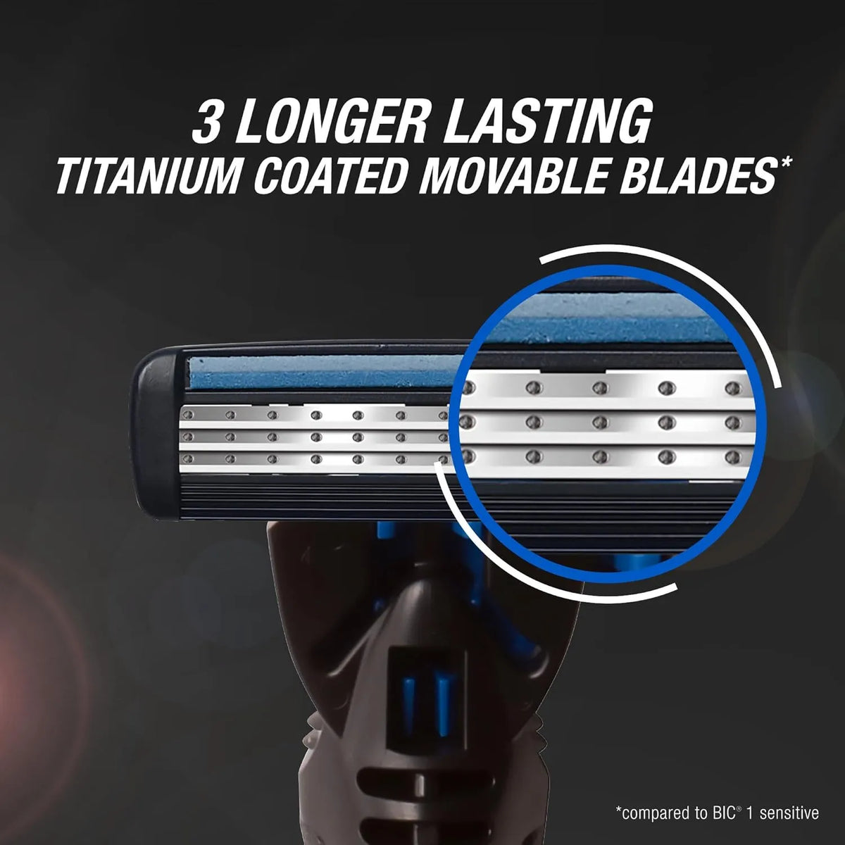 BIC Hybrid 3 Flex Men’s Razor Refills – Pack of 4 – Prime Groom