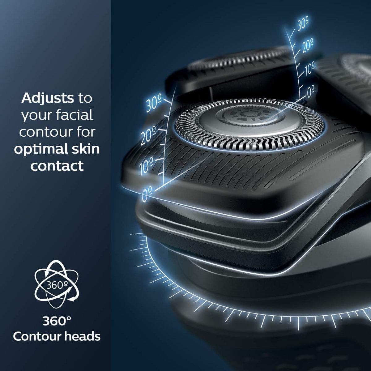 Philips Series 5000 (S5467/17) Men's Electric Shaver - Black – Prime Groom